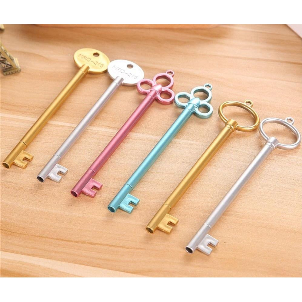12 Gel Pens Key Shape - BulkHunt – BulkHunt - Wholesale Return Gifts Online